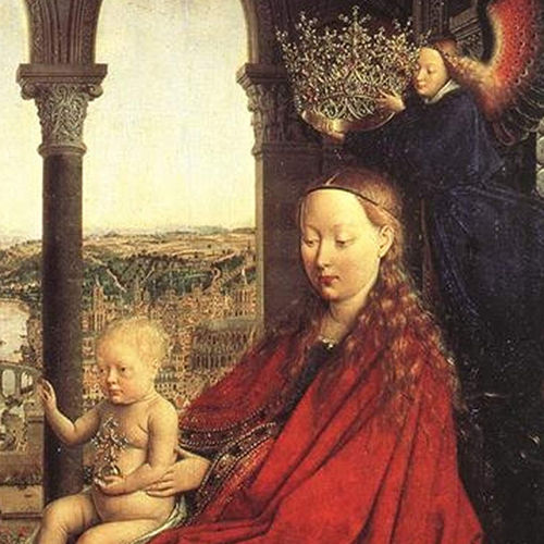 Prier à partir d'une oeuvre d'art : La Vierge du chancelier Rolin de ...